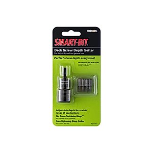 Smart Bit Deck Screw Driver w/Depth Setter #7
