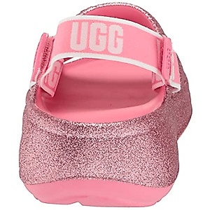 UGG Kids K Sport Yeah Glitter Sandal, Pink, 9 US Unisex Toddler