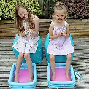 Zimpli Kids Gelli Spa from, 5 Use Pack, Children's Pamper Party Treat, Manicure and Pedicure Set for Teens or Tweens, Sensory Play Toy for Girls and Boys, Present