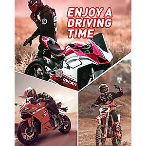 Mmhpluos Motorcycle Gloves,Touchscreen Motorbike Gloves with Hard Knuckle Tactical Gloves Riding Gloves Anti-Slip Airsoft Gloves Motorcross Dirt Bike Bicycle Racing ATV UTV Gloves