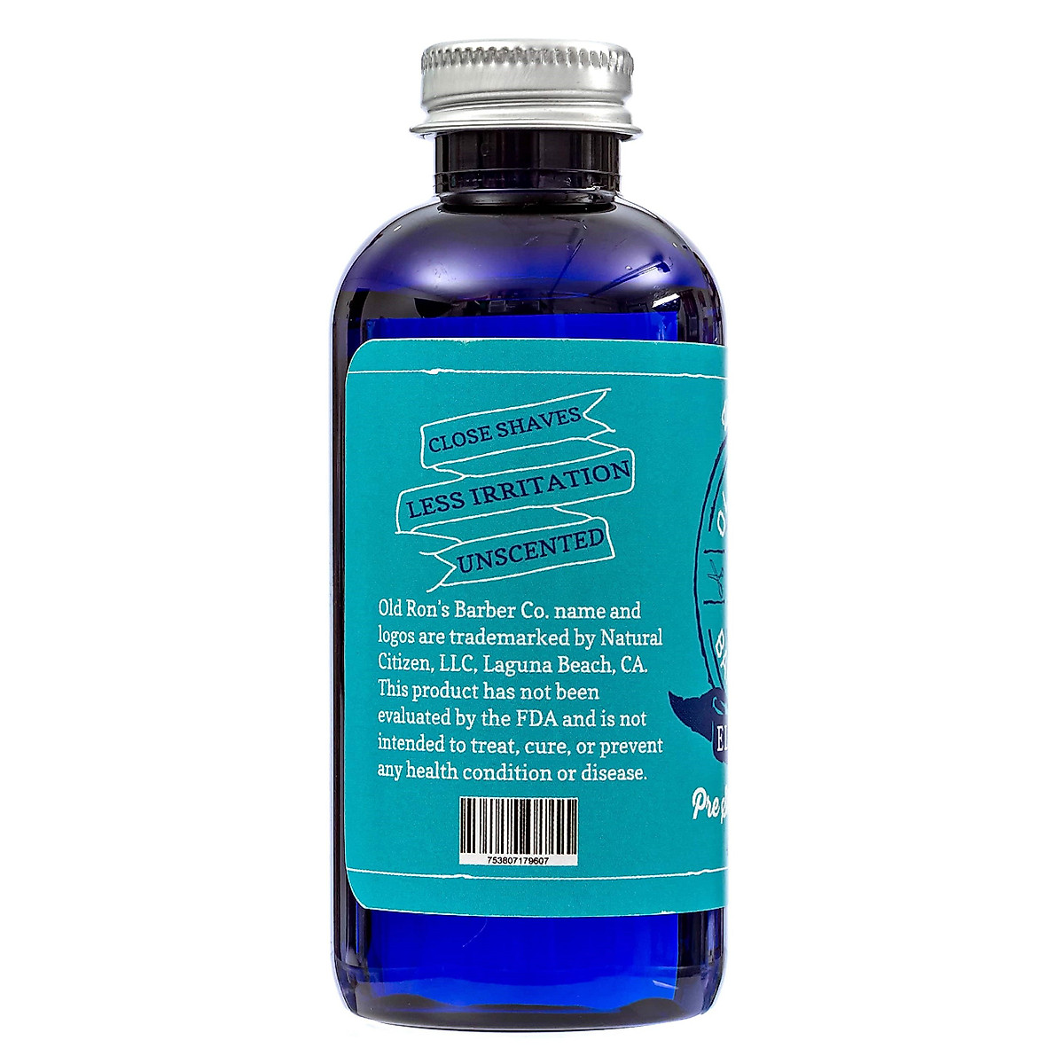 Electric Pre-Shave Splash - Unscented - 4 Oz Bottle