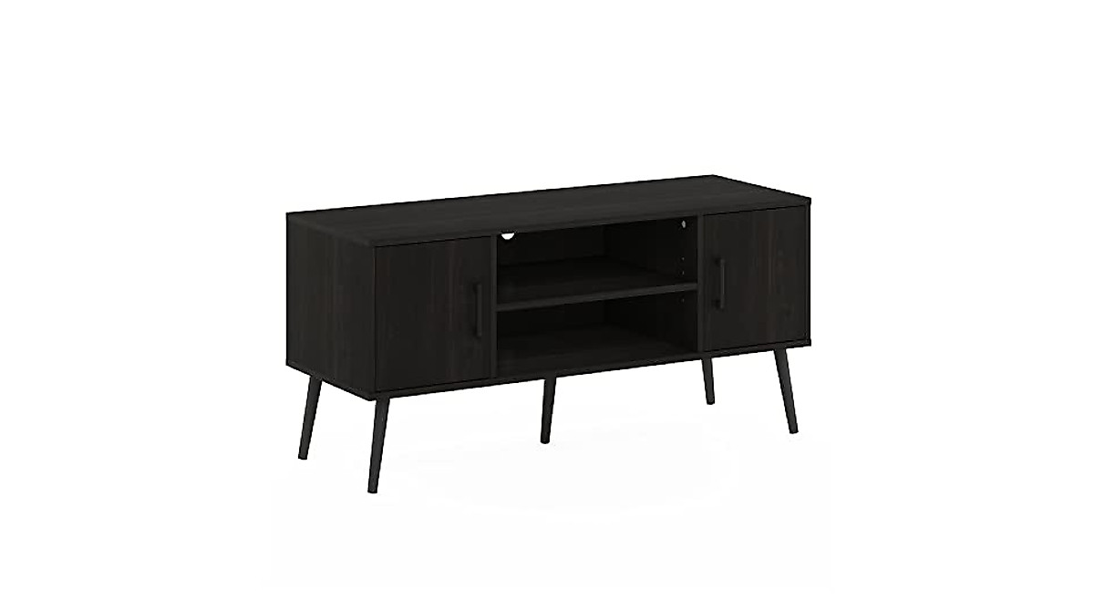 Furinno Claude Mid Century TV Stand - Stylish & Functional