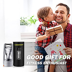 Electric Shaker Bottle, Gifts for Men Dad Husband, Made With Tritan - BPA Free Shaker Bottles For Protein Mixes - Upgrade 20OZ Electric Water Bottle For Protein Powder, Shakes, Coffee,Cocktail