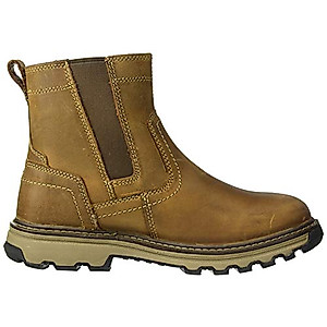 Cat Footwear Men's Pelton Industrial & Construction Shoe, Dark Beige, 13