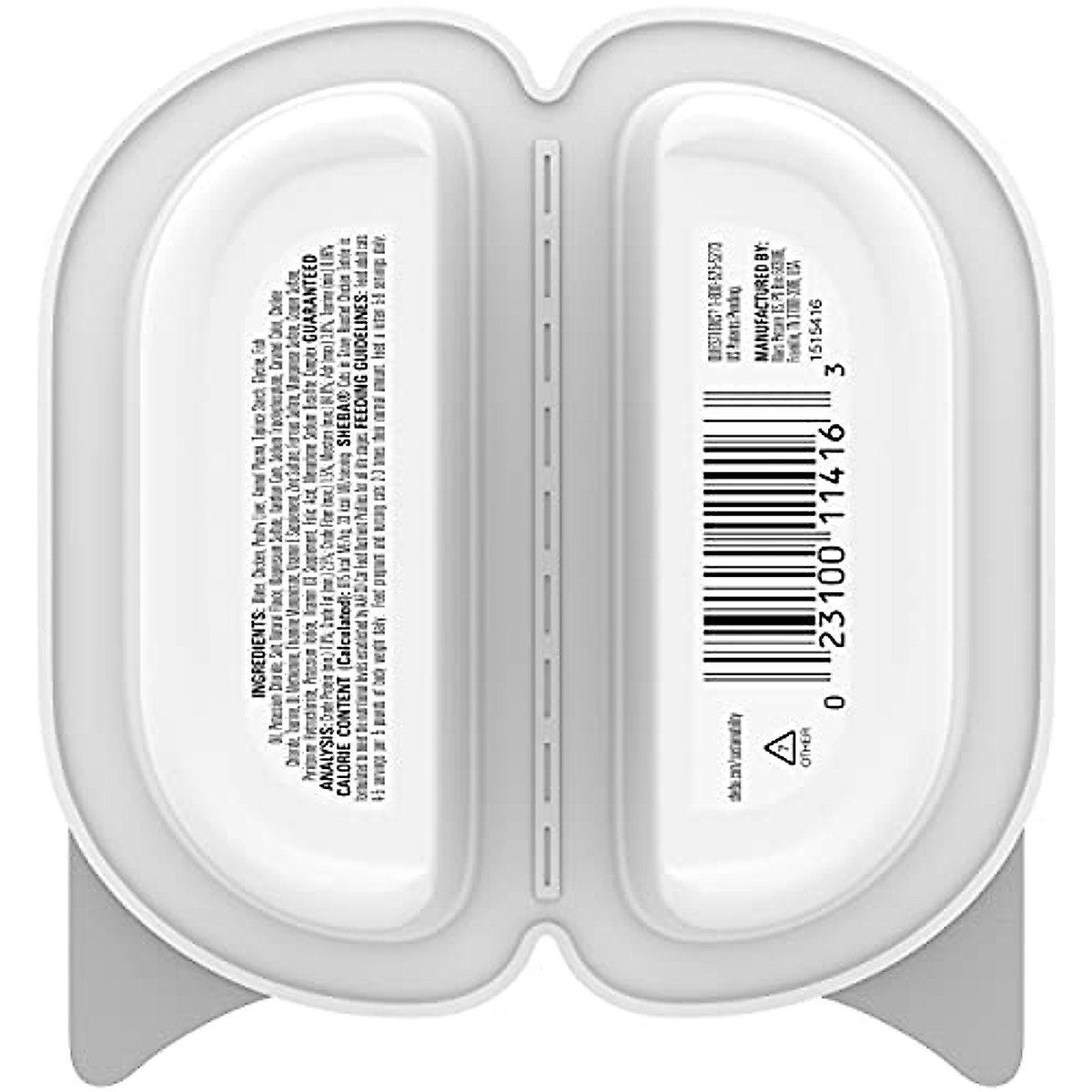 SHEBA PERFECT PORTIONS Cuts in Gravy Wet Cat Food Trays (24 Count, 48 Servings), Roasted Chicken Entrée, Easy Peel Twin-Pack Trays