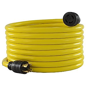 Conntek 20602 L14-30 30 Amp 4-Prong Extra Heavy-Duty Generator Cord, UL Listed (50 Feet)