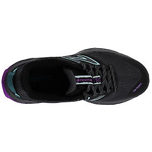 New Balance Women's Fresh Foam 510 V6 Trail Running Shoe, Magnet/Cosmic Rose/Virtual Blue, 8 Wide