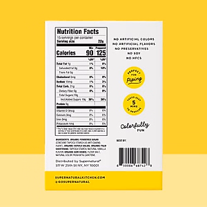 Naturally Colorful Vanilla Frosting by Supernatural - Sunshine Yellow - No Artificial Dyes, Vegan, Organic Ingredients, 12oz