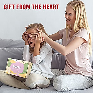 QUEFE 15350pcs, 72 Colors Clay Beads for Bracelet Making Kit, Jewelry Making Kit for Girls 8-12, Polymer Heishi Beads, Letter Beads for Jewelry Making, for Gifts, Crafts, Preppy