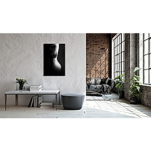 Wine Glow Art 32x48 inch Metal Print Fine Art photography by Ella Bar Photography.