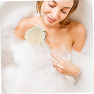 minkissy Bath Ball Bath Brush Bath Scrubber Shower Brush for Body Bath Scrubber for Body Sponges for Bathing Back Scrub Brush Dual- Sided Shower Brush Multipurpose Bath Brush Bathroom Brush