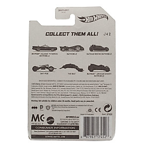 Hot Wheels Batman Classic TV Series Batmobile, [1966 Classic TV Series Batmobile] 1/6