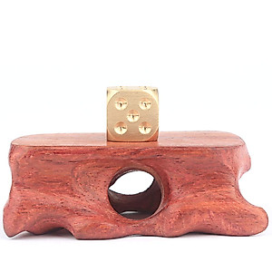 Yinpinxinmao Metal Solid Brass Dice Toy Club Bar Holiday Party Entertainment Game Accessories Large