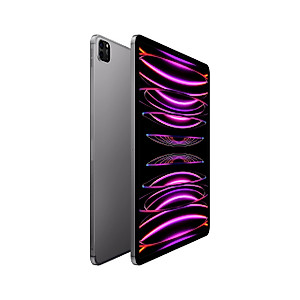 2022 Apple iPad Pro (12.9-inch, Wi-Fi + Cellular, 512GB) - Space Gray (Renewed)