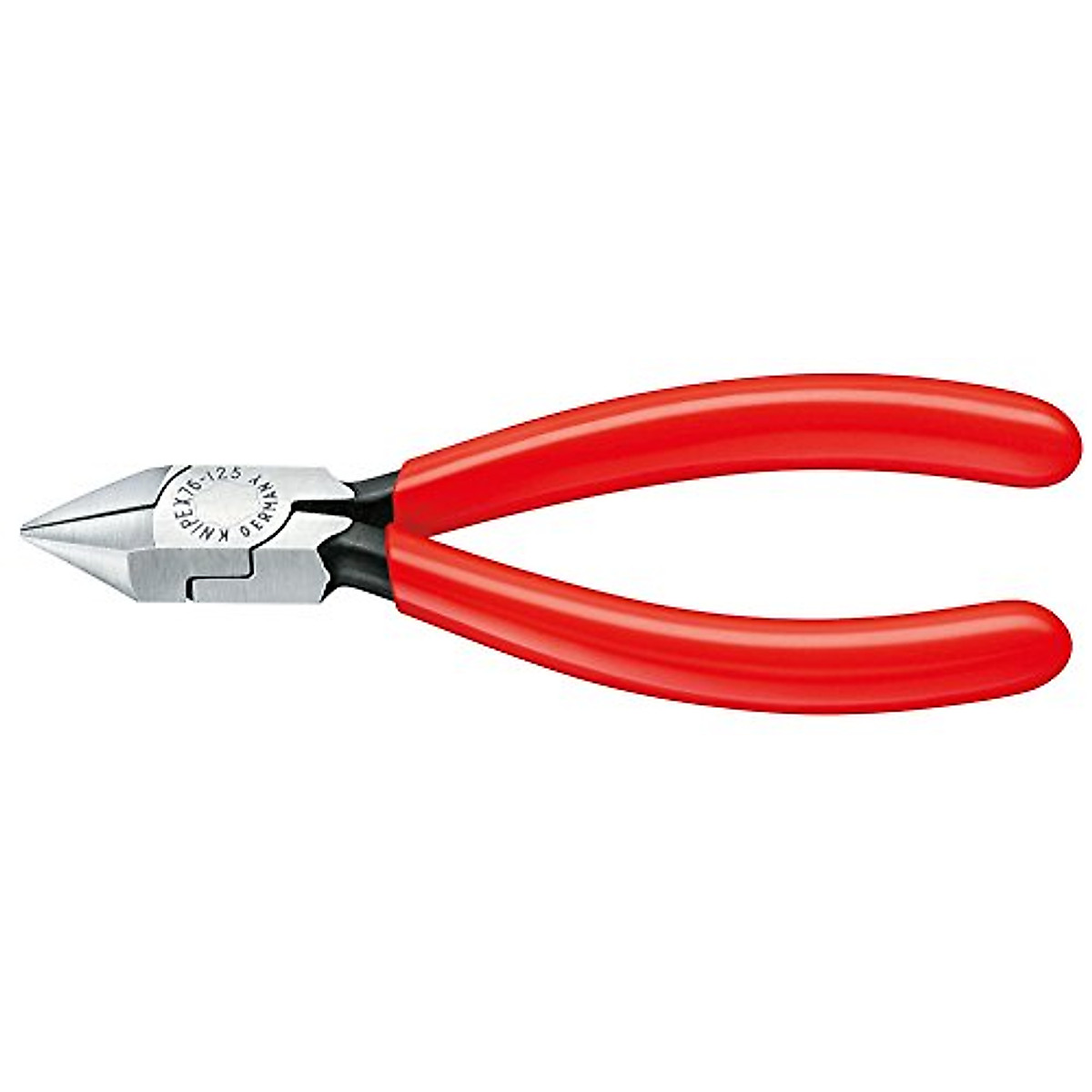 Knipex 76 81 125 EAN électromécanicien Black Plastic atramentisée 125 Side Cutters 125 mm