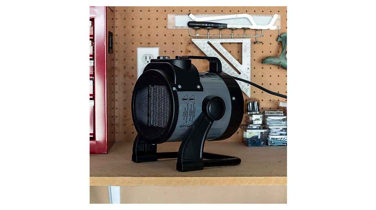 NewAir Portable Electric Garage Heater - Fast, Safe Heat