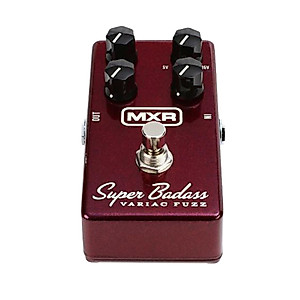 Briskdrop MXR M236 Super Badass Variac Fuzz Pedal Bundle with Dunlop ECB003 Power Supply and MXR Patch Cable