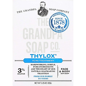 Grandpa's SOAP,THYLOX Acne TRTMNT, 3.25 OZ, 6 Pack