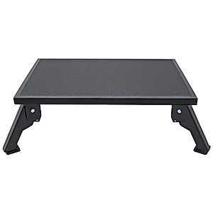 Quick Products JQ-S150 Platform Step, X-Large 24" W x 15.5" D x 7.5" H - Steel, 300 lbs. Capacity, Black