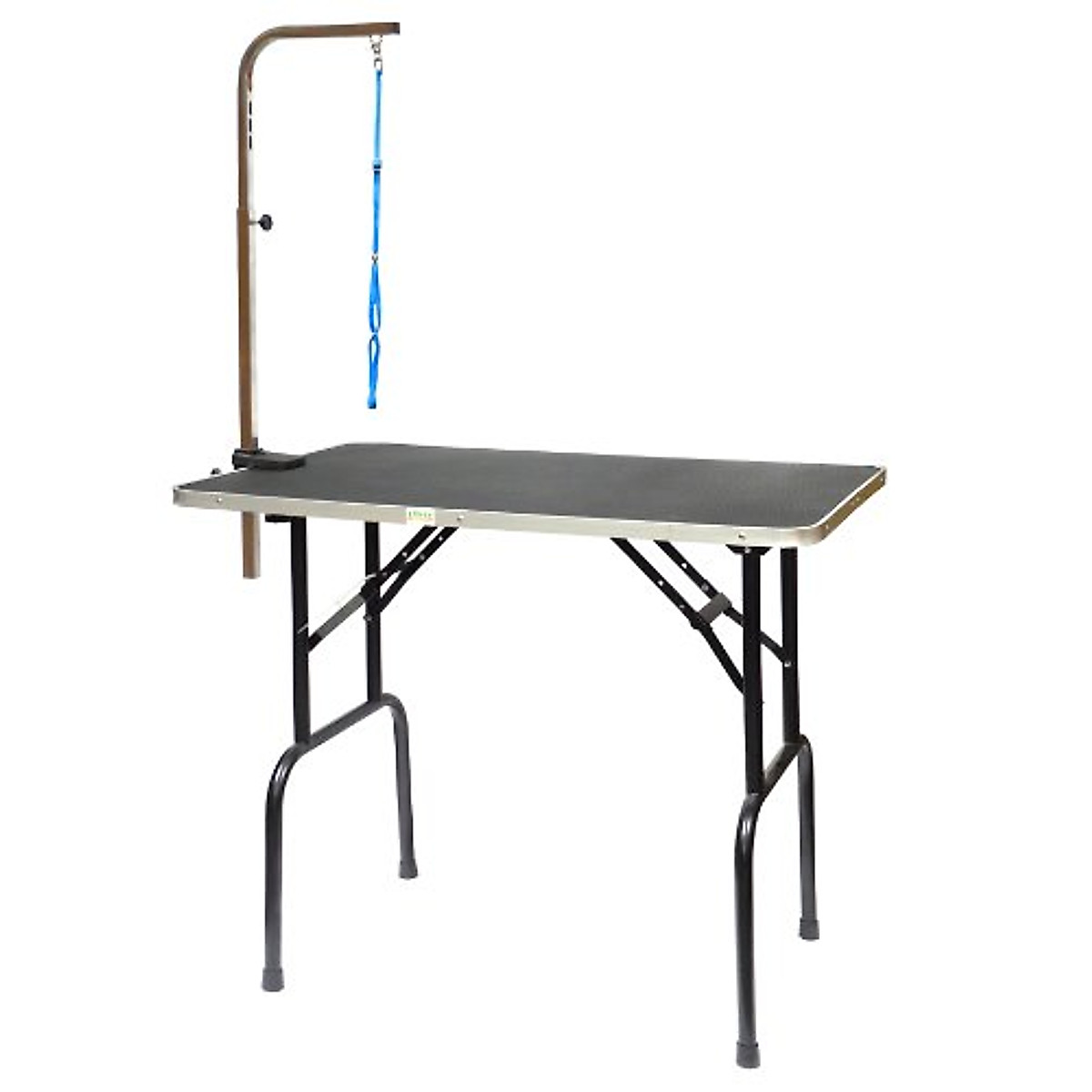 Go Pet Club Pet Dog Grooming Table with Arm, 48-Inch