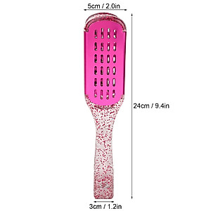 Double Sided Brush Hair Straightener, Hair Straightening Splint Comb Hair Straightener Comb Hair Straightener Clamp Brush Styling Tool for for Straightening Knotty Hair Unkempt