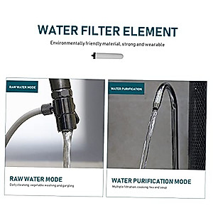 DOITOOL Filter Element House Water Filter Water Bottle Filter Ceramic Water Filter Reverse Osmosis System Under Sink Water Filter Zero Water Replacement Filter Water Filter Element Plastic
