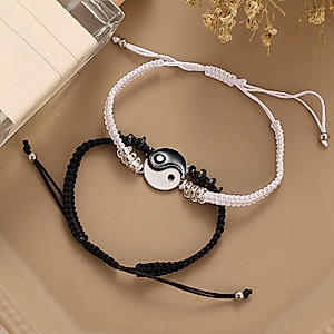 BFF Bracelets For Girlfriend Boyfriend Valentines Gift for 2 Relationship Friendship Anniversary