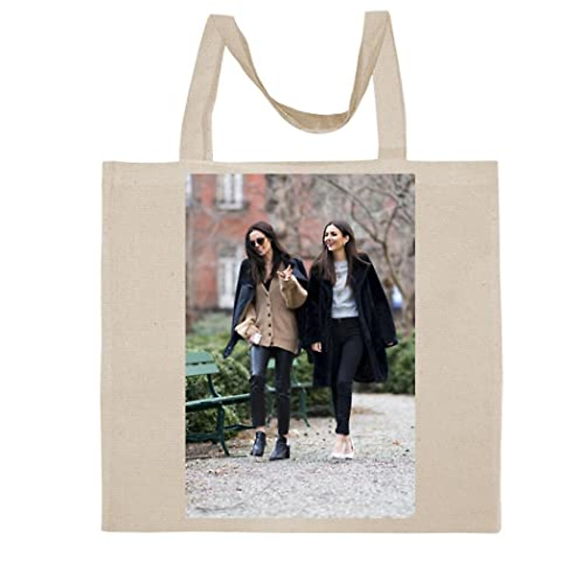 FC Carino Victoria Justice - A Nice Graphic Cotton Canvas Tote Bag FCA #FCAG1426335