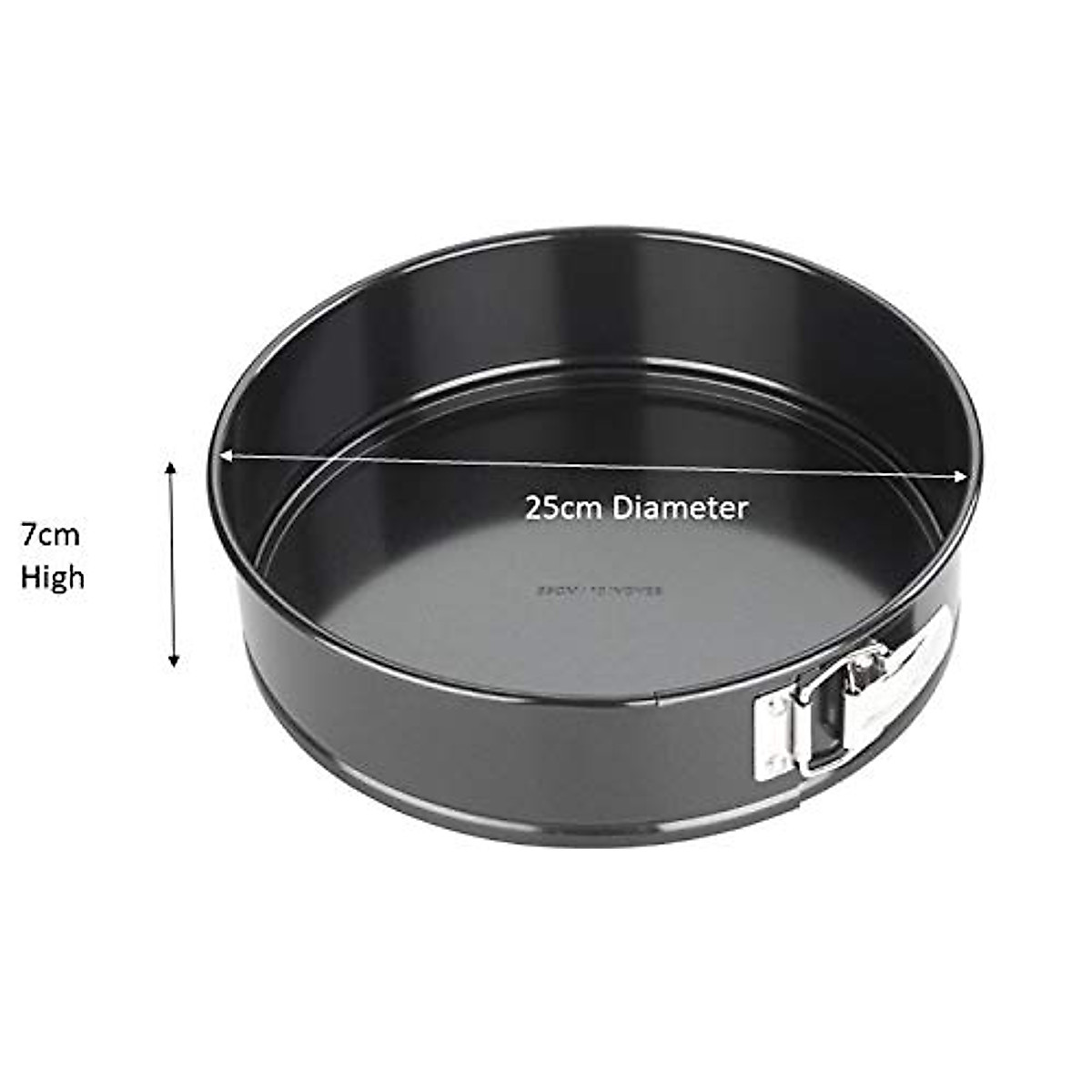 Tala Non Stick 10" Springform Cake Tin, Black