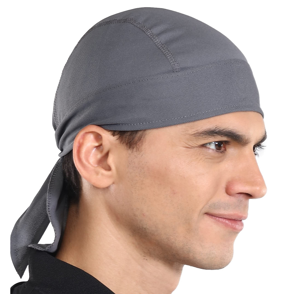 Cooling Helmet Liners - Do Rag Skull Caps for Men - Cooling Head Wraps, Hard Hat Liner - Motorcycle Pirate Bandana