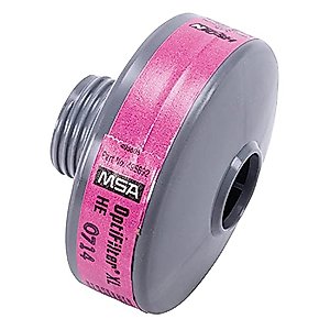 MSA 496081 OptimAir TL Powered Air-Purifying Respirator Cartridge - OptiFilter XL: Helium (HE), Quantity: 6 per Pack, Dusts/Particles/Mists Respirator Cartridge