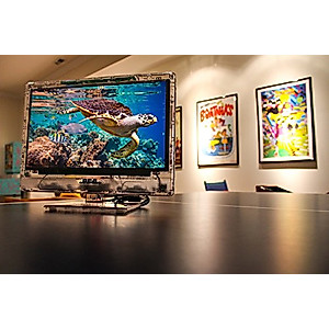 RCA 13” Clearview HDTV | J13SE820, Transparent LED HD Television, High Resolution Wide Screen Monitor w/HDMI, VGA, Including Full Function Remote.