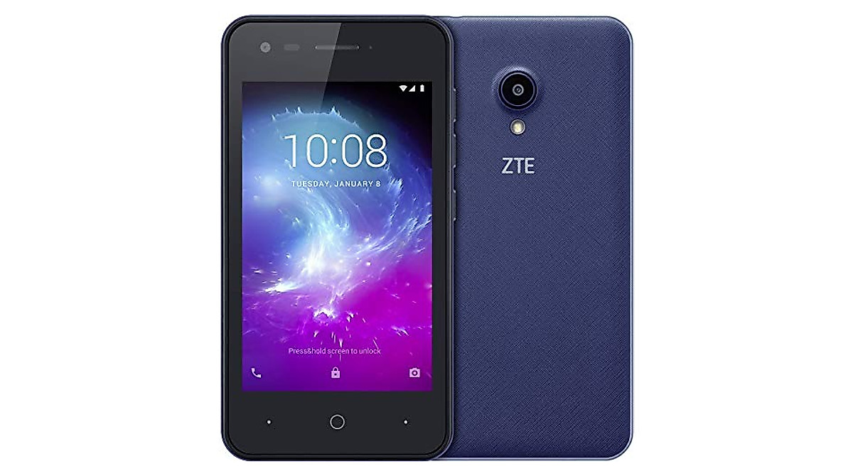 ZTE Blade L130: Unlocked Android 9 Go Edition Phone - Blue