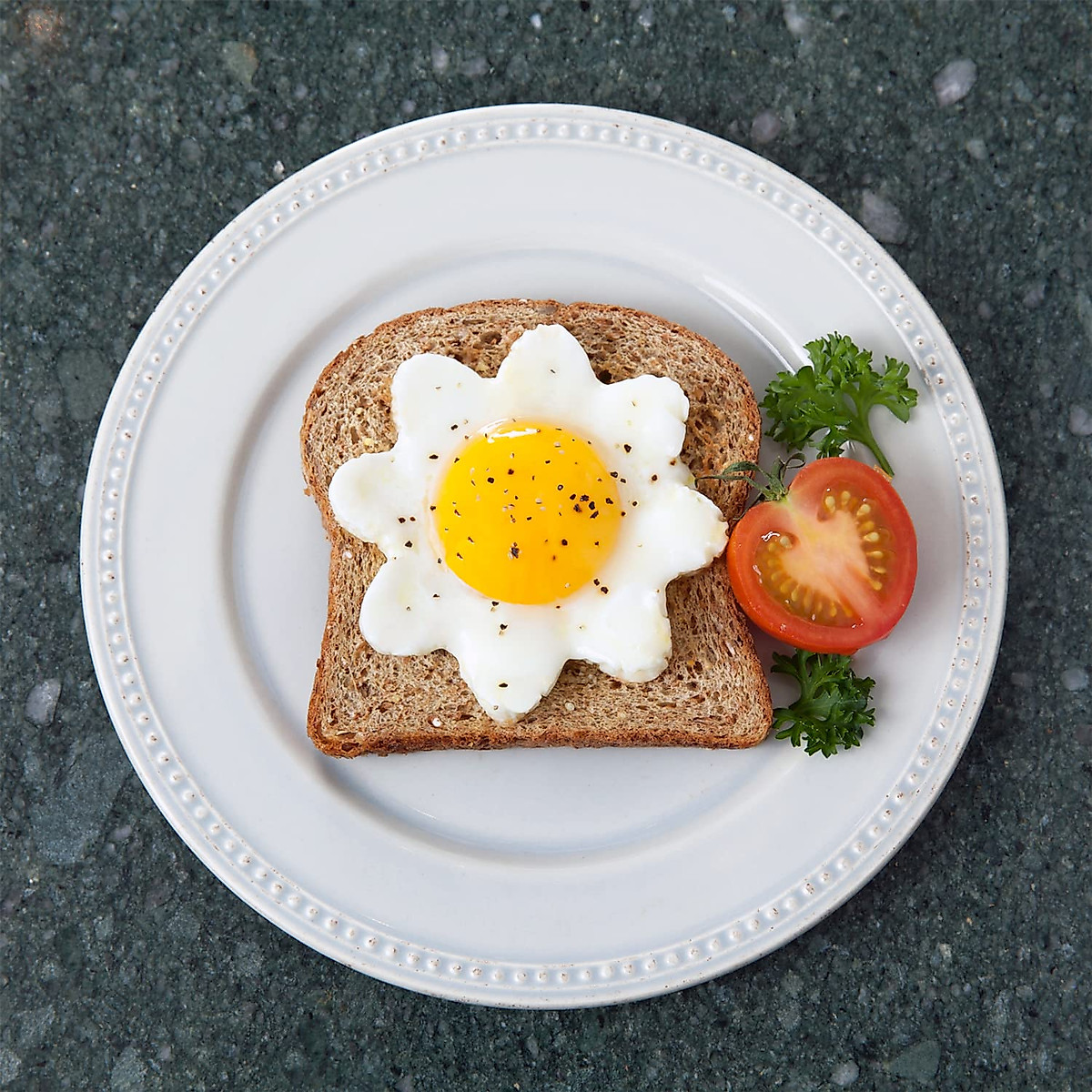 Mobi 3-Happy Egg Assorted Shaped Silione Molds, Bear, Flower and Heart