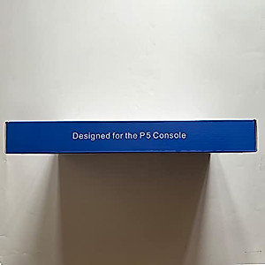 Faceplate with RGB Light Strip for PS5 and Dust Filter for Cooling Vents DOBEWINGDELOU 400+ Effects LED Light Ring Console Cover for Disc Edition DIY Decoration Kit Accessories Black