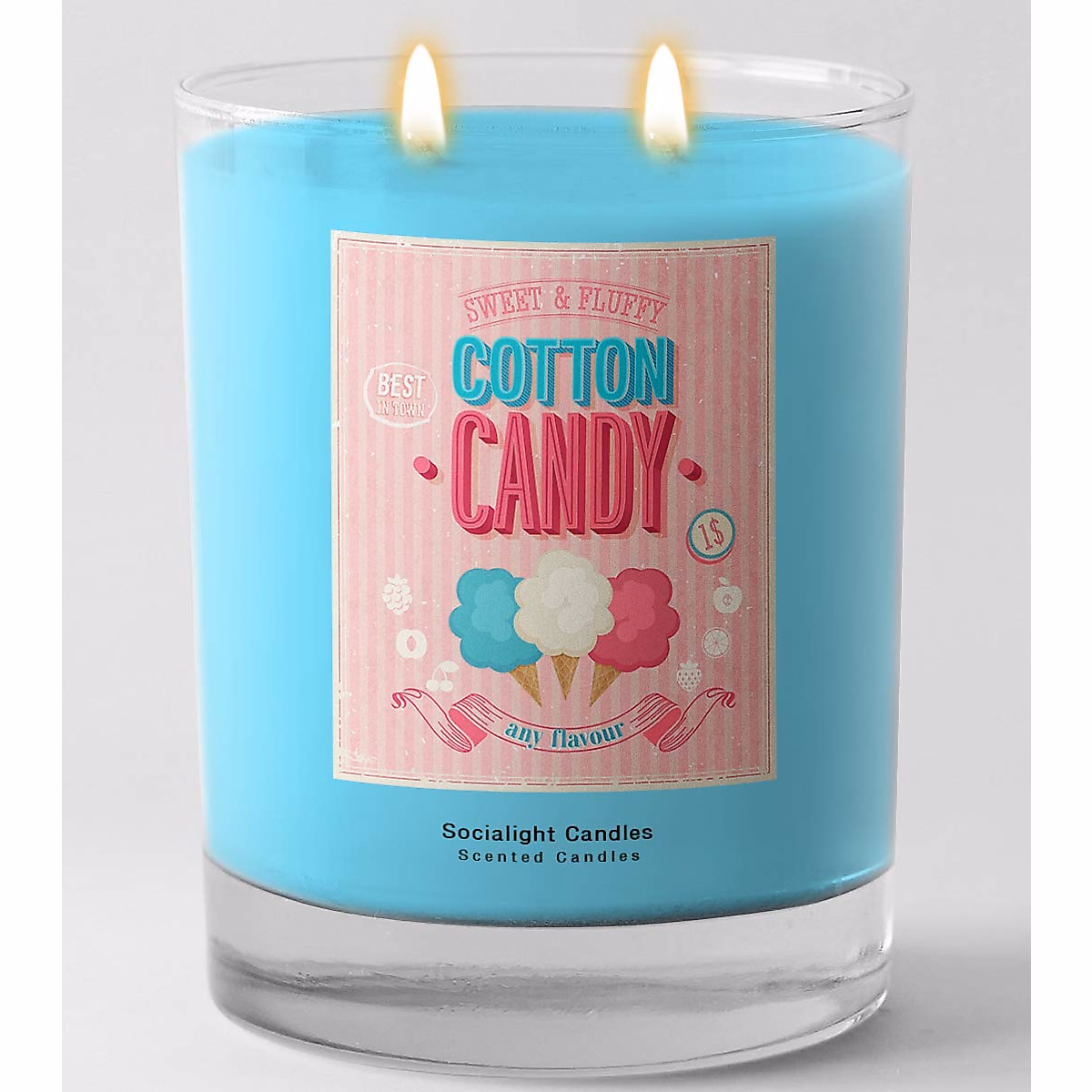 Cotton Candy 11 OZ Container Candle