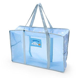 Sanrio 942391 Sanrio Cinnamoroll, Mesh Storage Case, L, Character