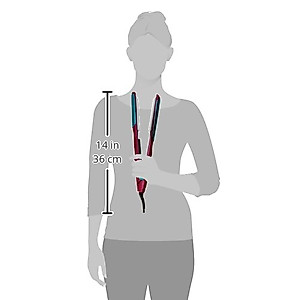 Bed Head Little Tease Hair Crimper | Small Texture, Pumped-Up Volume, & Extra Shine | Crimper Hair Tool with Tourmaline Ceramic Coating for Less Damage (1 in)