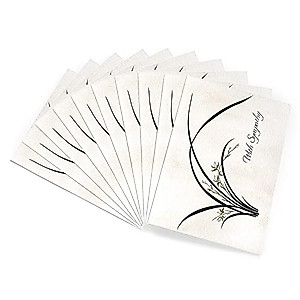 CroninCards Sympathy Cards 10 Cards w/Message Inside Self Seal Envelopes Made in USA