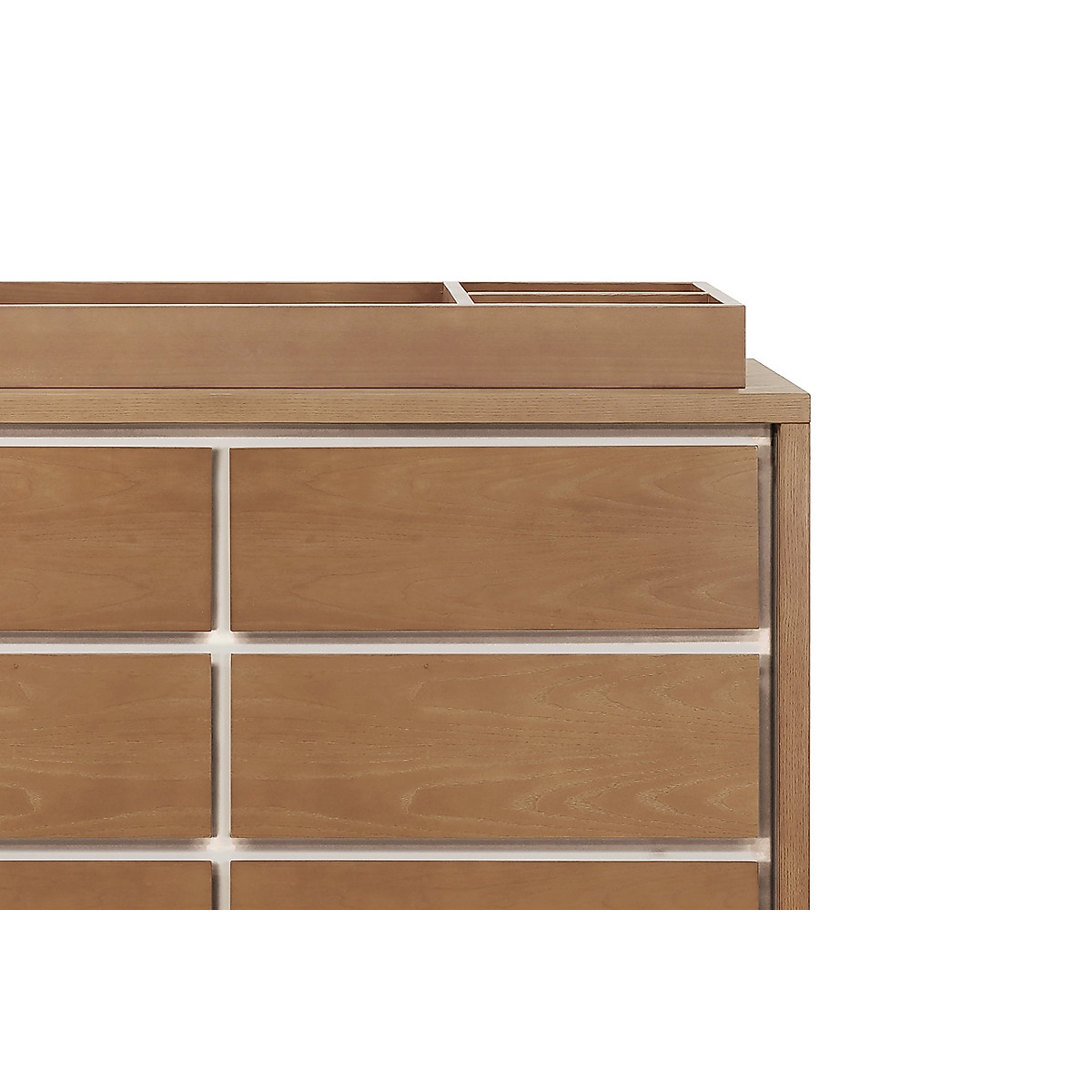 Nursery Works Universal Wide Removable Changing Tray in Stained Ash