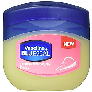 Set of Six Vaseline Baby Gentle Protective Petroleum Jelly- Travel Size, 1.7 Oz, 6 Count (Pack of 1)