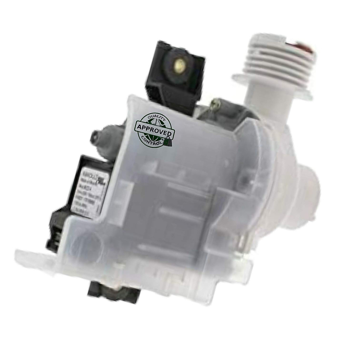 GLOB PRO SOLUTIONS 137108000 Washer Water Drain Pump Assembly 5 ¼" length Approx. Replacement for and compatible with Frigidaire Kenmore Electrolux White Westinghouse 137108000 Heavy DUTY