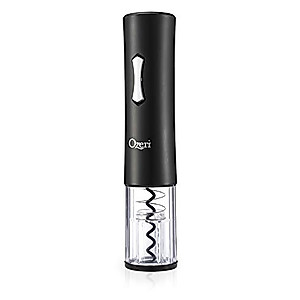 Ozeri Gusto Electric Wine Opener, Black