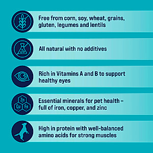 Stewart Single Ingredient Freeze Dried Raw Dog Treats, Chicken Liver, 16.8 Ounce Resealable Tub, Training Treats or Meal Topper Dogs, High Protein, Grain Free, Gluten Free