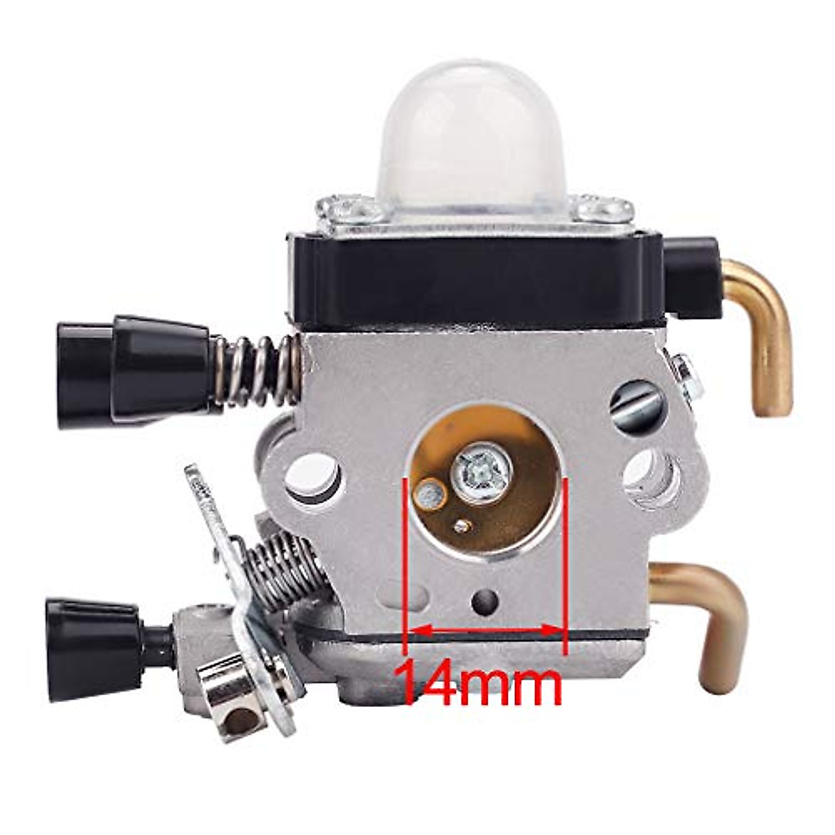 Hipa FS80R Carburetor for STHIL FS85 FS85R FS80 FS72 FS74 FS75 FS76 FS85RX HS72 HS74 HS75 HS76 HS80 HS85 HL75 FH75 FC75 FC85 KM80 HT70 HT75 String Trimmer Weedeater w Maintenance Kit