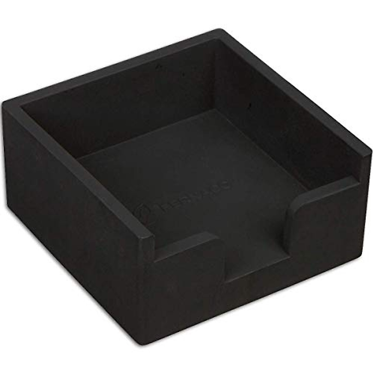 Fernaco Sticky Note Holder - Made from Durable and Silicone - Universal 3x3 Holder - Black