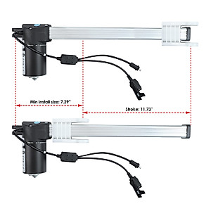 Kaidi Linear Actuator Model KDPT007-75 Lift Chairs Power Recliner Motor Replacement Parts