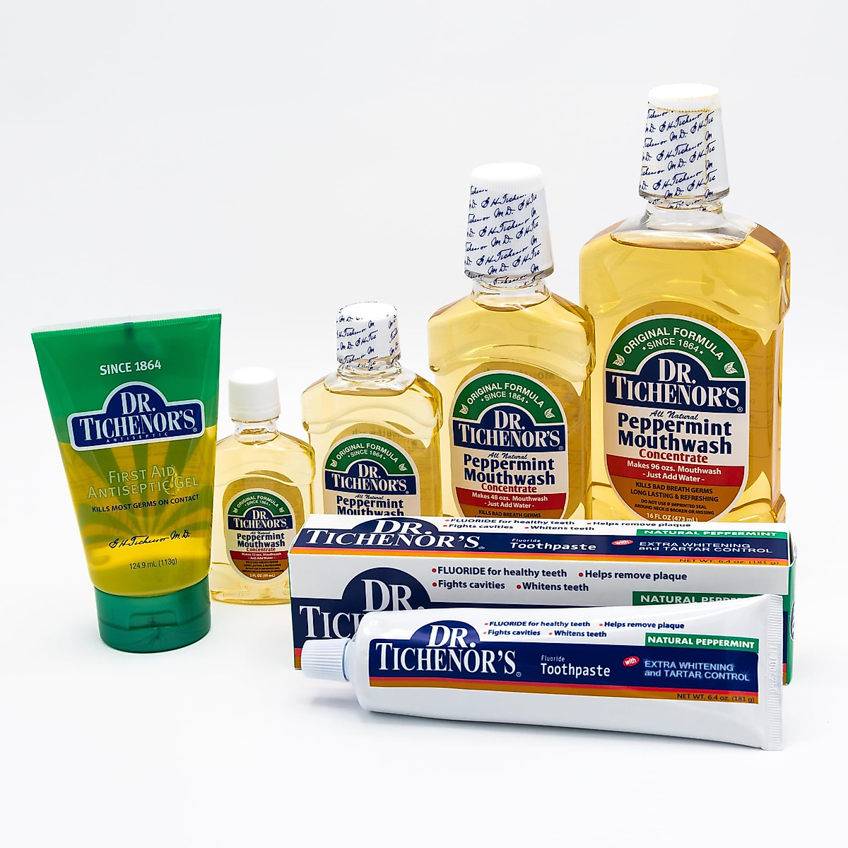 Dr. Tichenor's Extra Whitening Fluoride Toothpaste 6.4 oz (Pack Of 2)