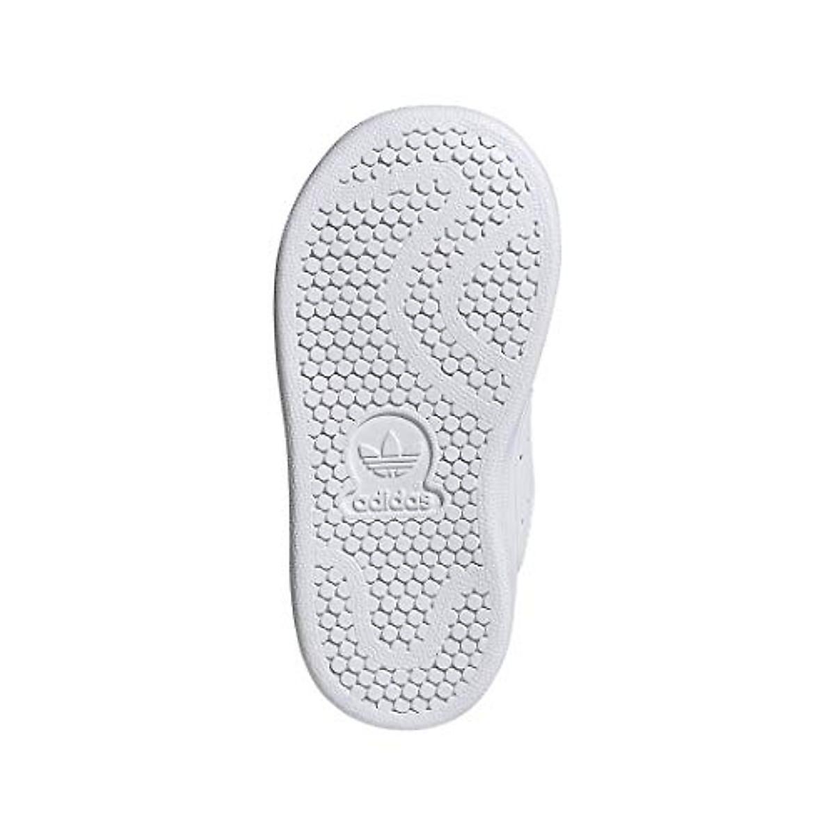 adidas Originals Kids Stan Smith Sneaker, White/White/Black, 9 US Unisex Toddler