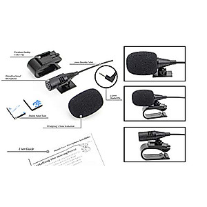 Xtenzi External Microphone Mic Assembly Compatible with Alpine Car DVD Navigation